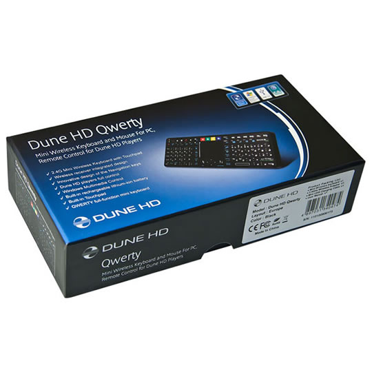 Dune HD Qwerty Mini Keyboard LN41018 | SCAN UK