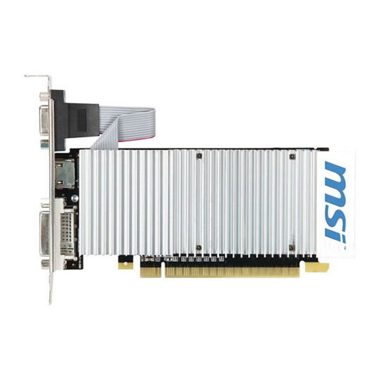 MSI GeForce G 210 Graphics Card - 1GB LN41025 - N210-MD1GD3H/LP | SCAN UK