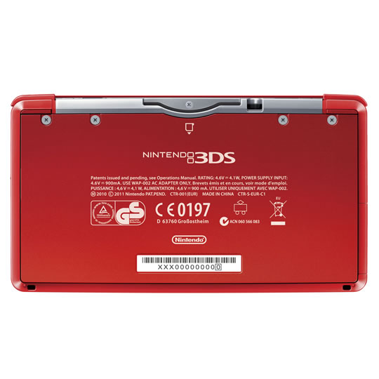 RED 3DS Console LN41870 - NIN954 | SCAN UK