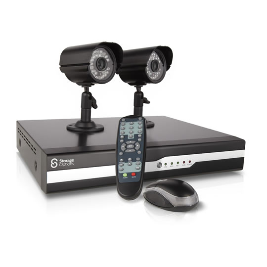 DIY Home CCTV Kit Storage Options with 500GB DVR and 2 Cameras 53317 ...