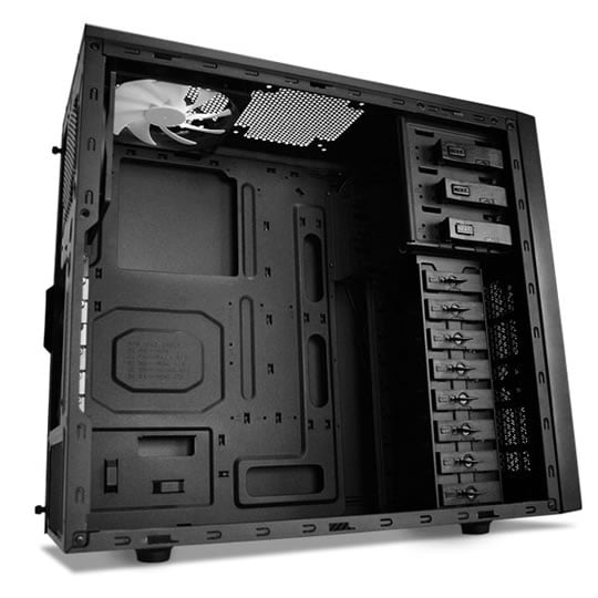 NZXT Source 220 Case with USB 3.0 & 12cm & 14cm Fans Included LN42459 ...