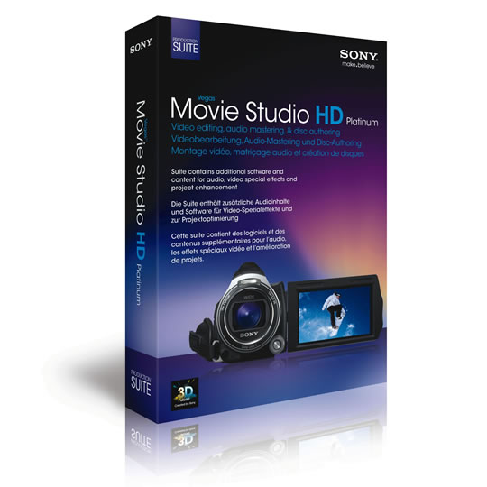 Sony Vegas Movie Studio HD Platinum Suite 11 LN42693 - MSPSMS11000 ...