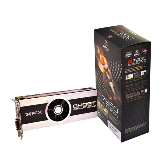 XFX 7950 3GB Core Edition with Ghost Thermal and Hydrocell technology ...