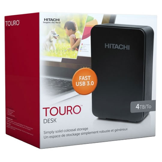 Hitachi 3TB Touro Desk HTOLDX3EB30001ABB External USB 3.0 Hard Drive ...