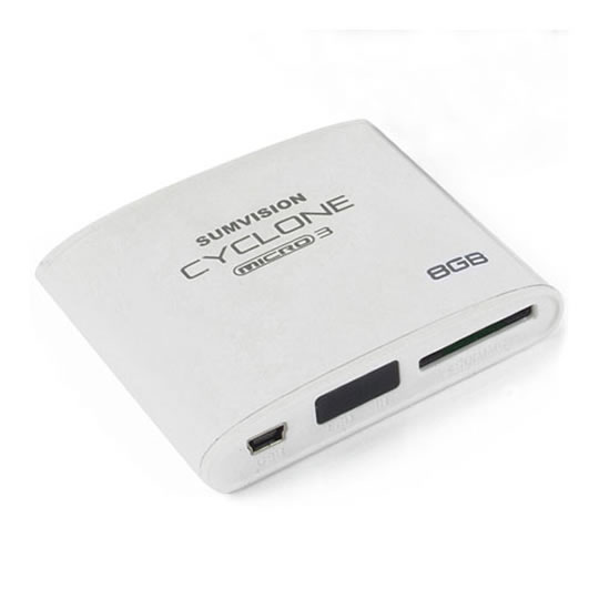 8Gb White Sumvision Cyclone Micro 3 Media Streamer LN43261 - Sumvision ...
