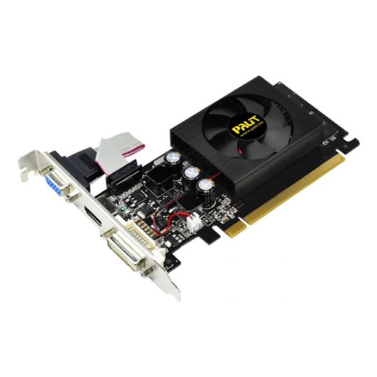 Palit 1GB GeForce G 210 GDDR3 Low Profile Compatible Nvidia PCI Express ...
