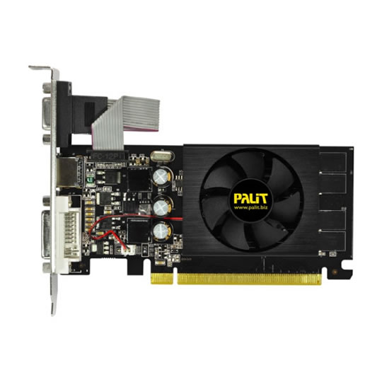 Palit 1GB GeForce G 210 GDDR3 Low Profile Compatible Nvidia PCI Express Graphics Card LN44745 ...