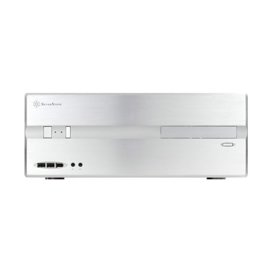 Silverstone Lascala Desktop Case - Silver LN45324 - SST-LC10S-E USB 3.0 ...