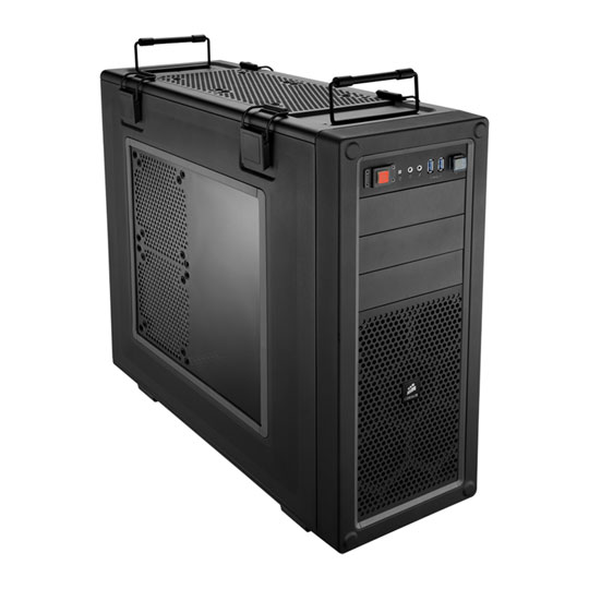 Corsair Black C70 Vengeance Portable LAN PC Gaming Case LN45582 - CC ...