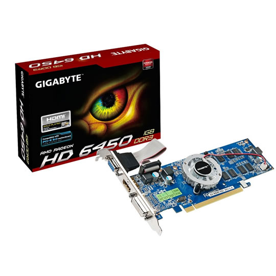 Gigabyte GV-R645-1GI HD6450 AMD Graphics Card - 1GB LN45775 | SCAN UK