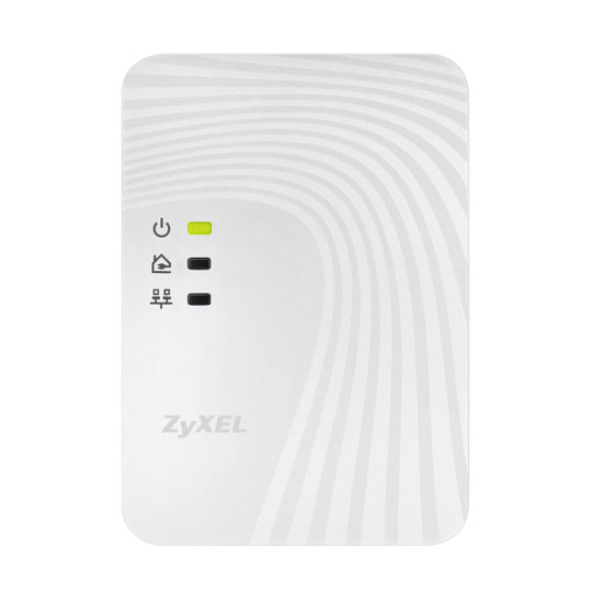 ZyXEL PLA4201 V2 Twin Pack 500Mbps Mini Powerline Homeplug AV QoS Ready ...