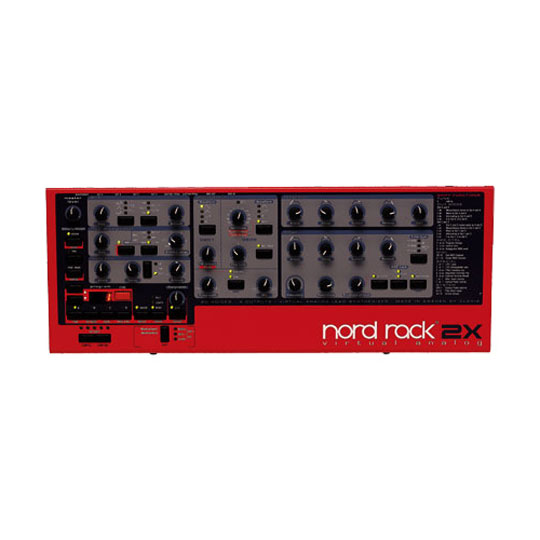 Nord Lead Rack 2X - Virtual Analog Rack mounted Synth LN45753 - 2XRACK ...