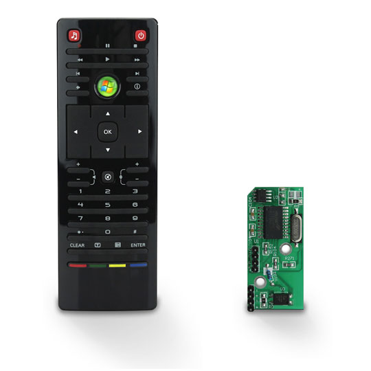Streacom IR Receiver and Remote Control for use with all Streacom HTPC ...