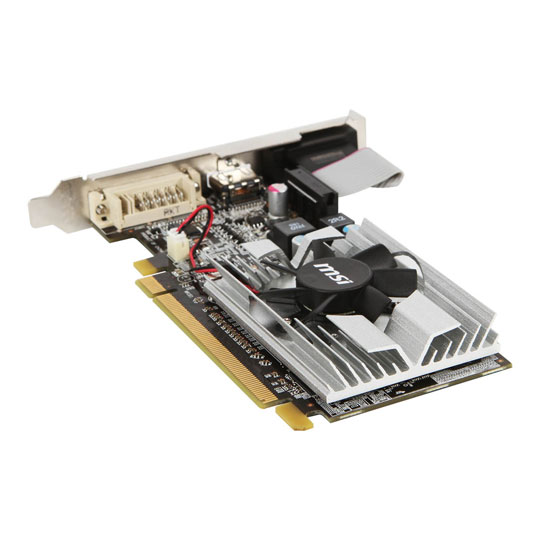 MSI HD 6450 AMD Radeon LP Graphics Card - 1GB LN46356 - R6450-MD1GD3/LP ...