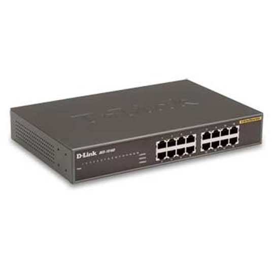 D-Link DES-1016D/B 16 Port 10/100 Desktop Switch LN3704 | SCAN UK