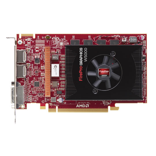 AMD FirePro W5000 Graphics Card - 2GB LN47132 - 31004-32-40A | SCAN UK