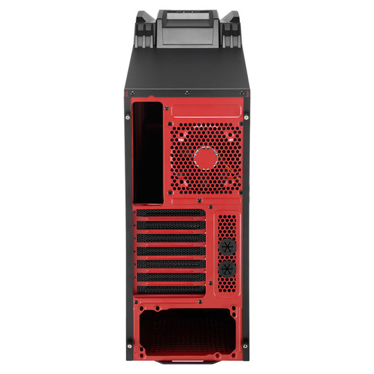 Aerocool X-Warrior Devil Red Black Mid Tower Gaming Case with Window No ...