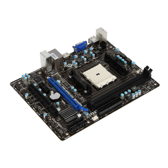 MSI FM2-A55M-E33 AMD Socket FM2 Motherboard LN47733 | SCAN UK