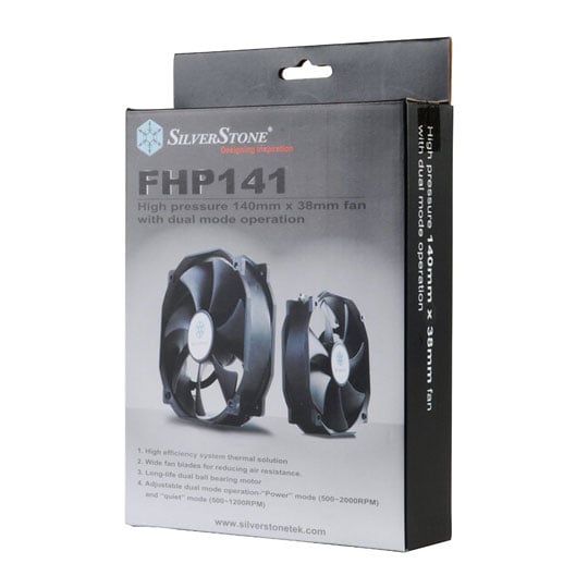 Silverstone SST-FHP141 140mm Quiet Case Fan LN47967 - SST-FHP141 v 2.0 ...