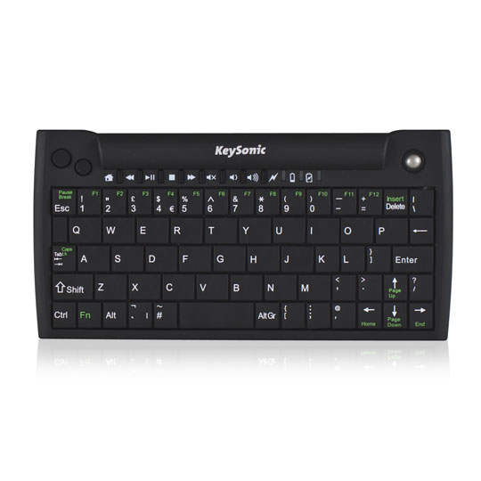 Super Mini BT Keyboard with Built-in Track ball LN48376 - KSK-3211BTM ...