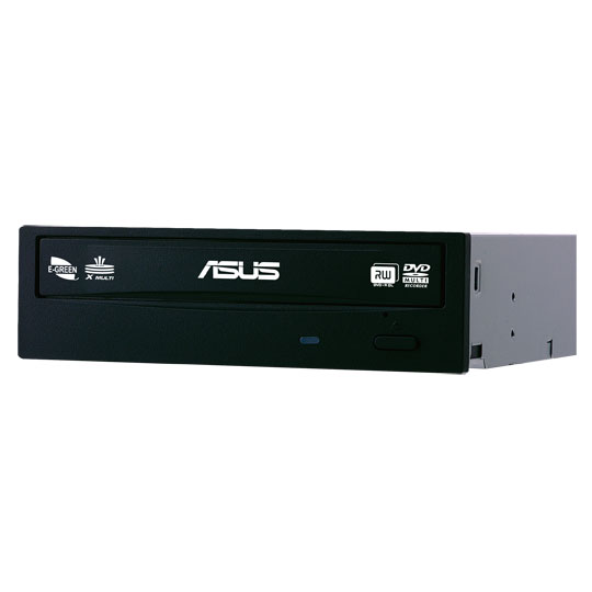 ASUS DRW-24B5ST Black Retail DVD Rewriter x24 Speed with Nero 10 and ...