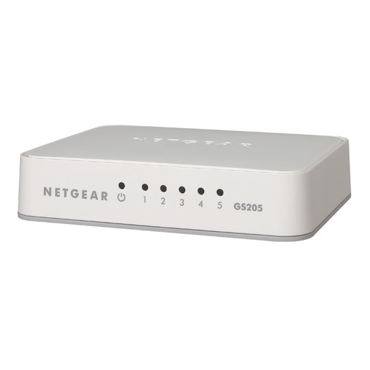 NETGEAR 200 Series 5-Port Gigabit Ethernet Desktop Switch LN48935 ...