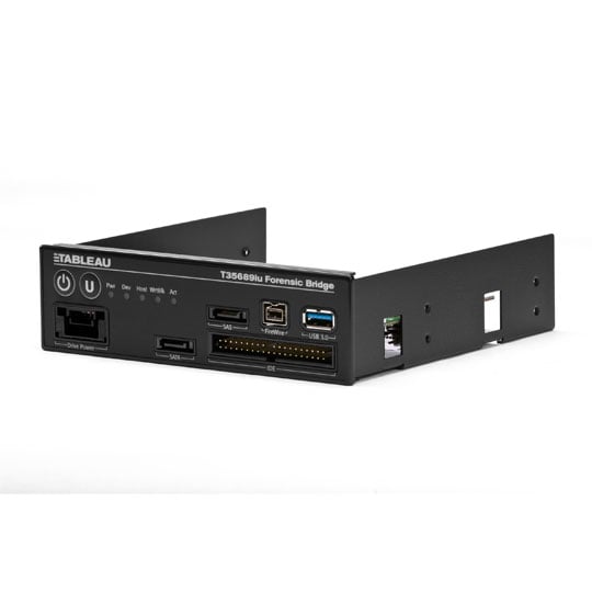 Tableau T35689iu Forensic 5.25" Front Bay SATA/IDE/SAS/USB/FireWire ...