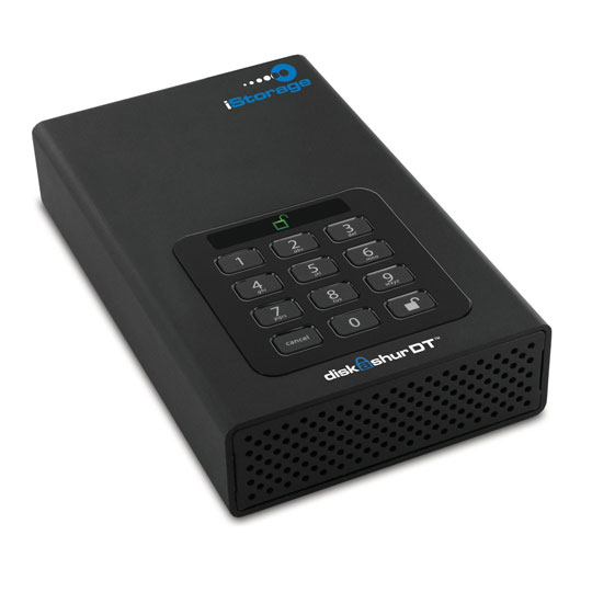 iStorage IS-DA-256-2000 diskAshur 256-bit 2TB External Hard Drive ...