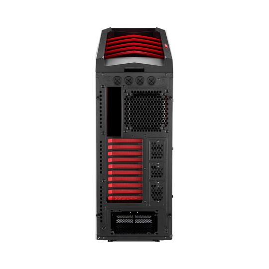 Aerocool X-Predator Devil Red USB 3.0 Full Tower Gaming Case w/o PSU ...