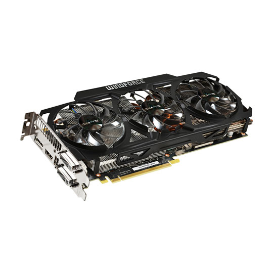 Gigabyte GeForce GTX 770 Overclocked Windforce 3X Graphics Card - 2GB ...