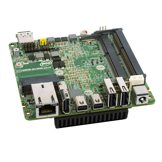 Intel NUC i5 Barebone OEM Board LN51865 - BLKDC53427RKE | SCAN UK
