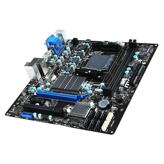 MSI 760GMA-P34 Socket AM3+ Micro-ATX Motherboard LN52189 - 760GMA-P34 ...