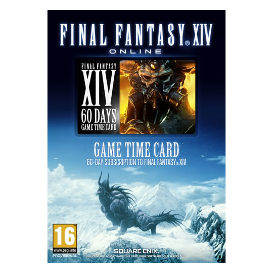 Final Fantasy XIV: A Realm Reborn 60 Day Game Play Time Card - *Full ...