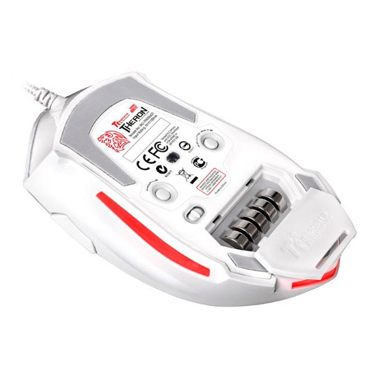 Thermaltake Ttesports Theron Gaming Mouse White LN52652 - MO-TRN006DTJ ...