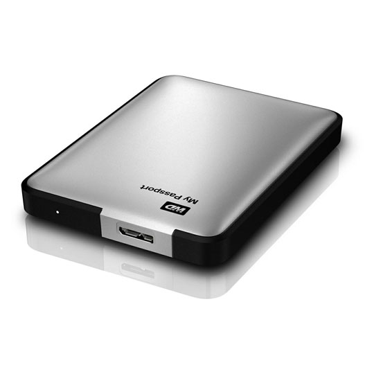 WD USB3 2.5" My Passport External 1TB Hard Drive Silver LN52804 ...