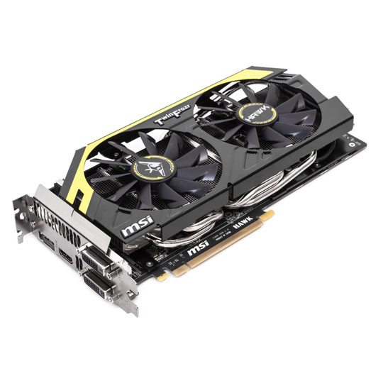 MSI GTX 760 HAWK Twin Frozr OC 2GB Nvidia PCI Express Graphics Card ...