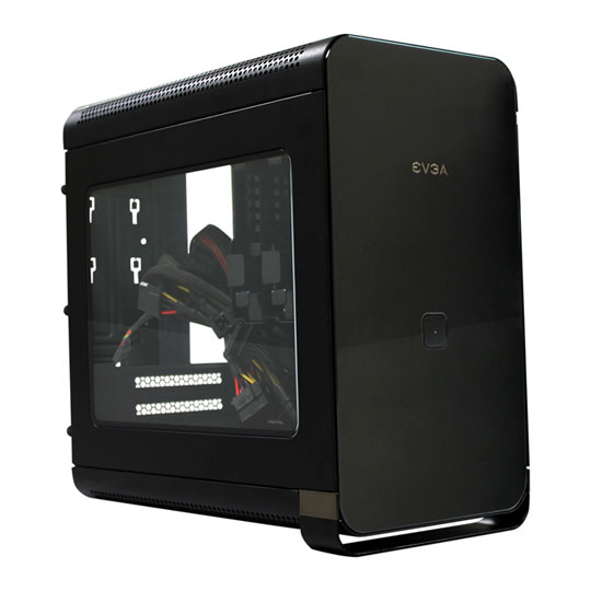 EVGA Hadron Air Mini ITX Case with 500W EVGA GOLD PSU Fitted LN53341 ...