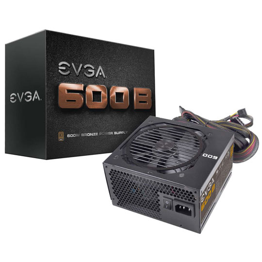 EVGA 600W Power Supply LN53702 - 100-B1-0600-KR | SCAN UK