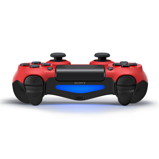 Sony PS4 PlayStation DualShock 4 - Magma Red LN53779 - B00D781P6U | SCAN UK