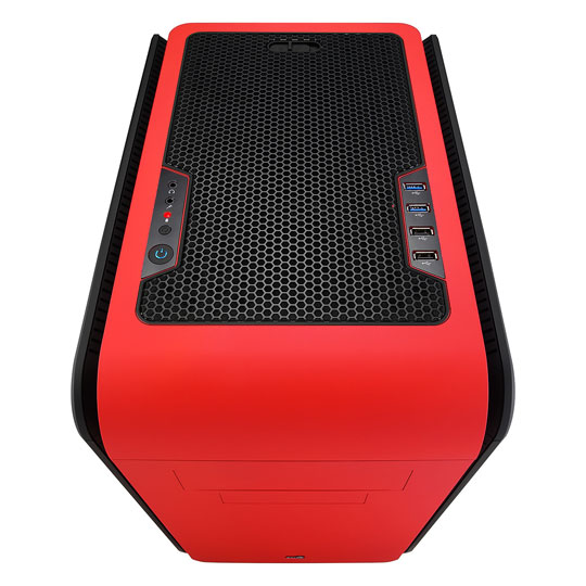Aerocool Dead Silence Cube Case - Window Black + Red Edition LN54518 ...
