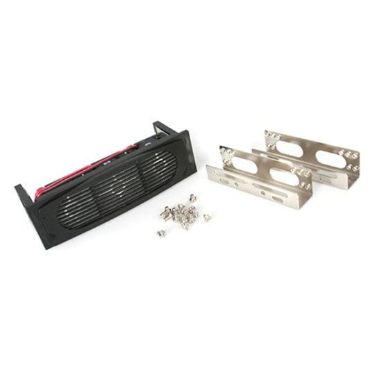 StarTech 5.25" Hard Drive Cooler 3 Quiet Fan's LN54640 - FANDRIVEBK ...