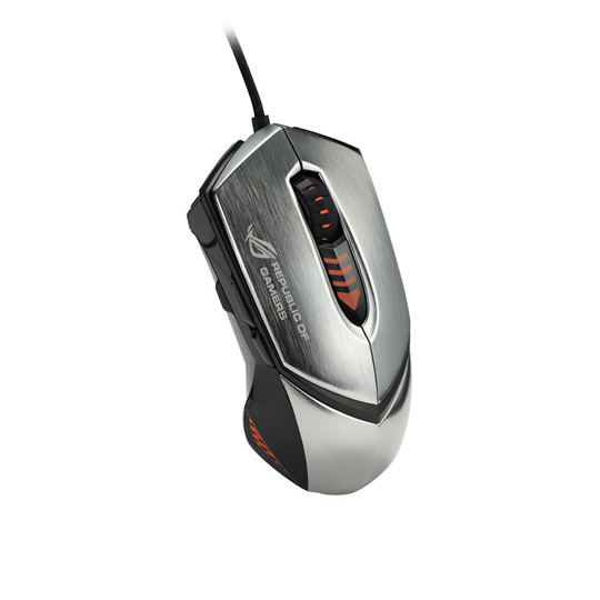 ASUS GX1000 Laser Gaming Mouse - Silver LN55934 - Gx1000 mouse/sil ...