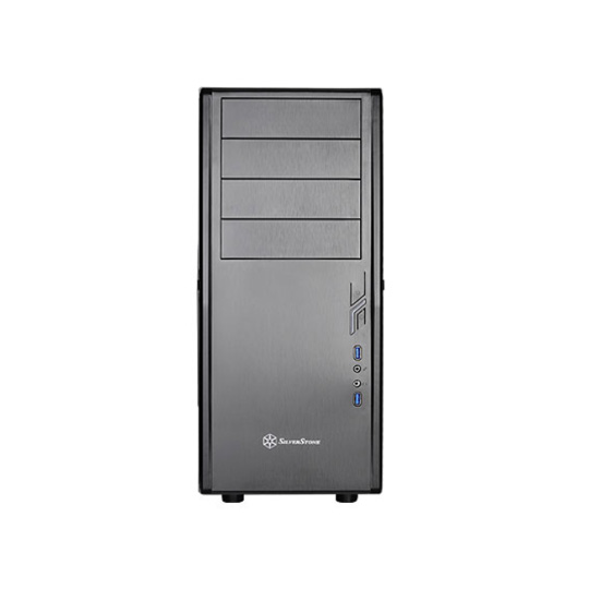 Silverstone Precision Mid Tower Case LN56350 - SST-PS10B USB 3.0 | SCAN UK