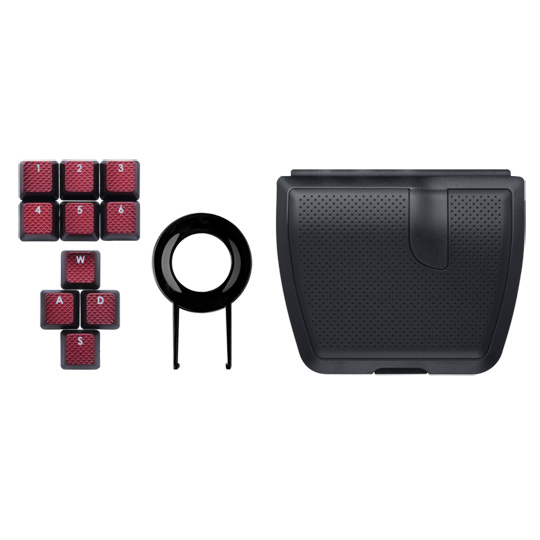 Corsair FPS Backlit Key Caps, Keycap Puller, and Palm Rest LN56508 - CH ...
