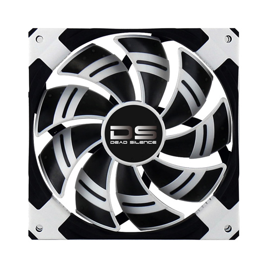 Aerocool DS Edition 12cm White LED Fan Dual Material/Colour FDB Fan 12 ...