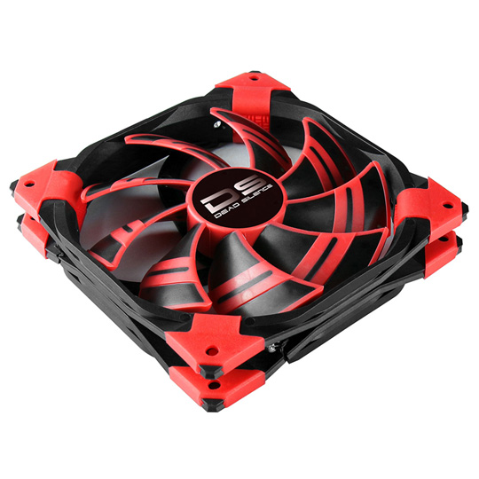 Aerocool DS Edition 14cm Red LED Fan Dual Material/Colour FDB Fan 10 ...