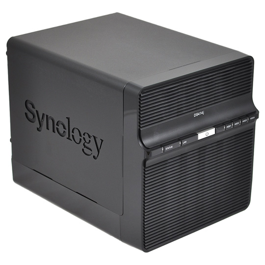 Synology DS414j 4 Bay All In One NAS Server 2.5"/3.5" SATA Gigabit Lan ...