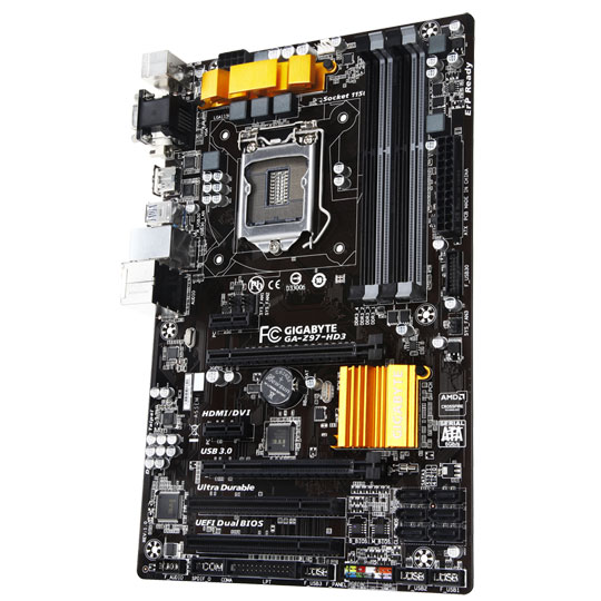 Gigabyte Z97 GA-Z97-HD3 Motherboard LN57115 | SCAN UK