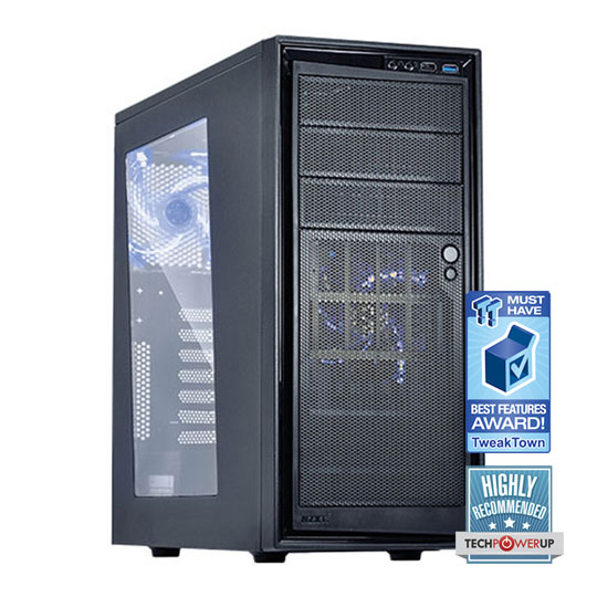 NZXT Source 220 Mid Tower Case LN57206 - CA-S220W-B2 | SCAN UK