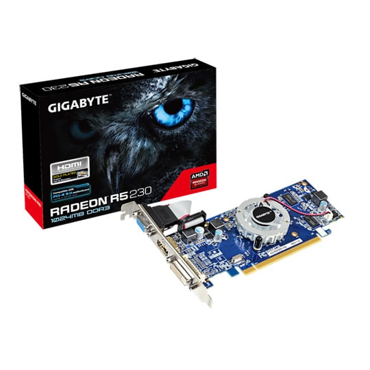Gigabyte Radeon R5-230 1GB AMD PCI Express Graphics Card LN57736 - GV ...